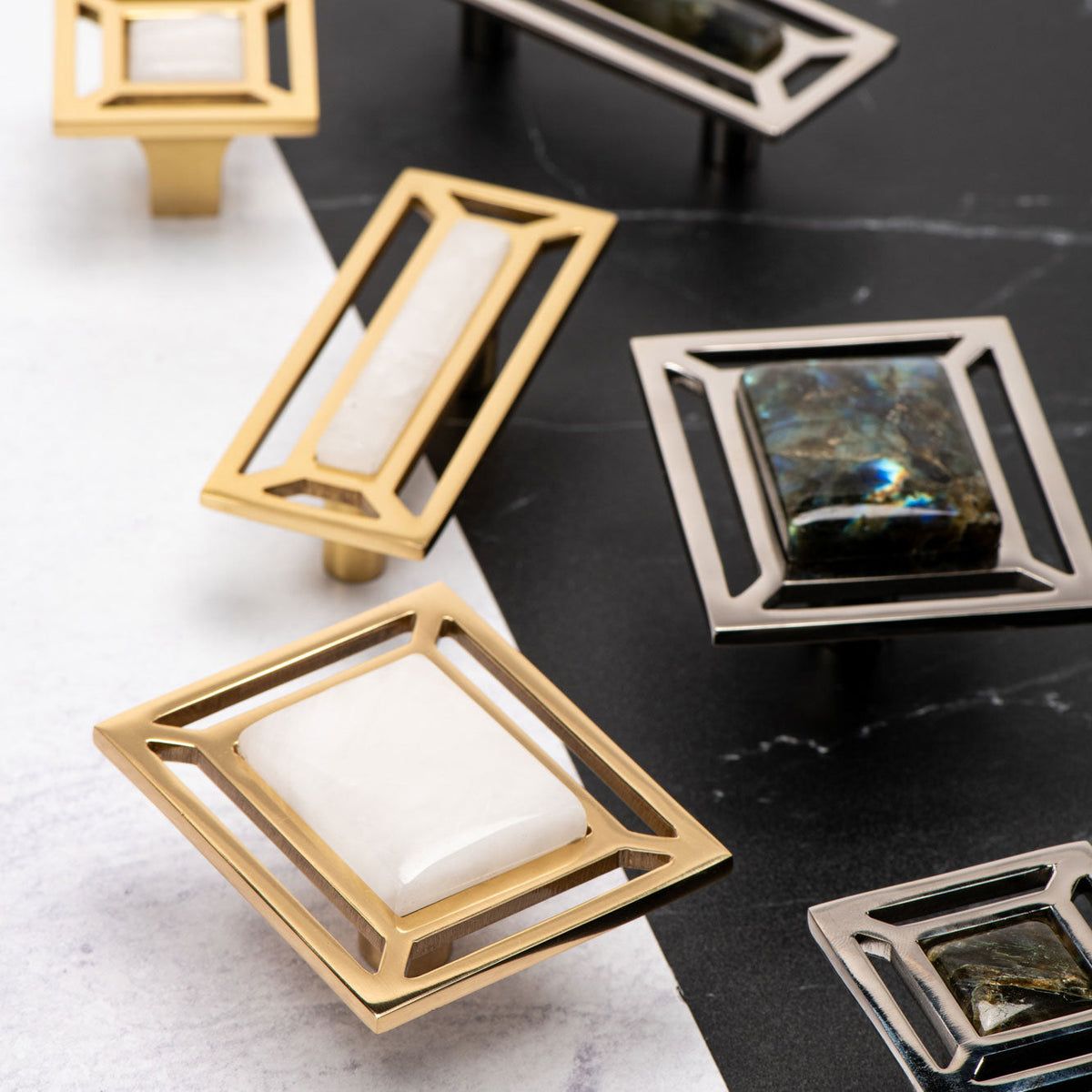 McCoy Cabinet Hardware Collection - Rectangle Drawer Knobs – Modern Matter