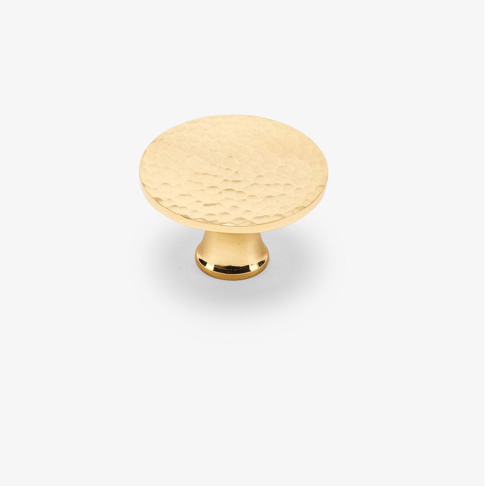 Austin Circle Knob - Polished Brass, Polished Nickel - In Stock ...